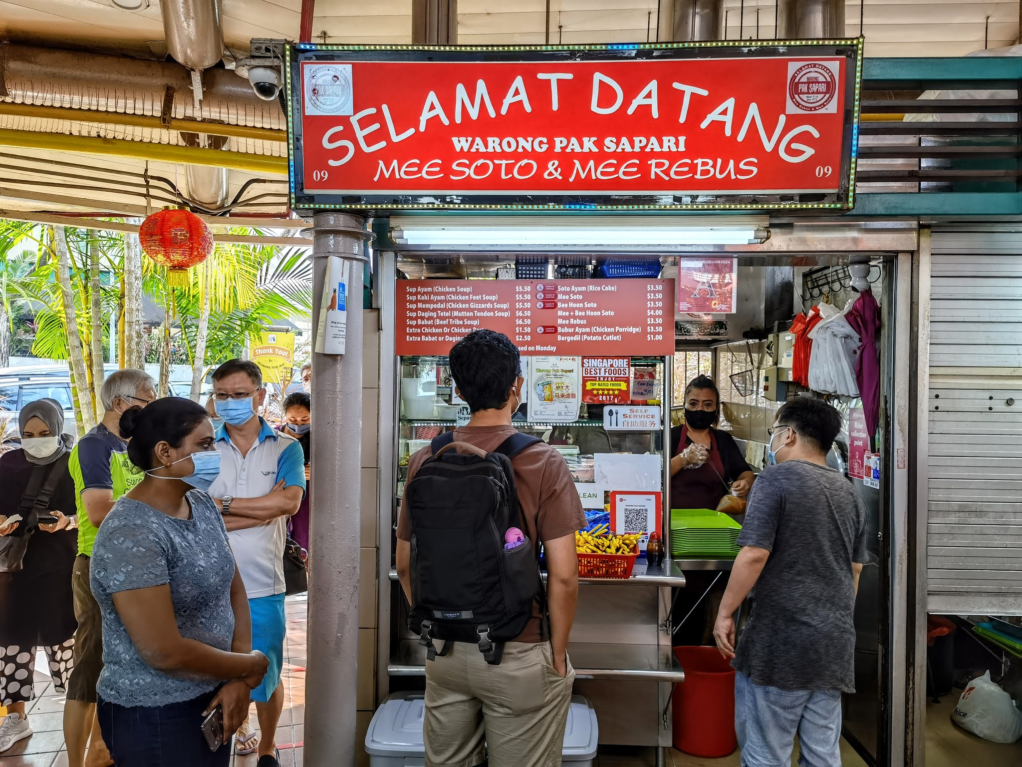 Selamat Datang Warong Pak Sapari @ Adam Road Food Centre 🐔 As Good as ...