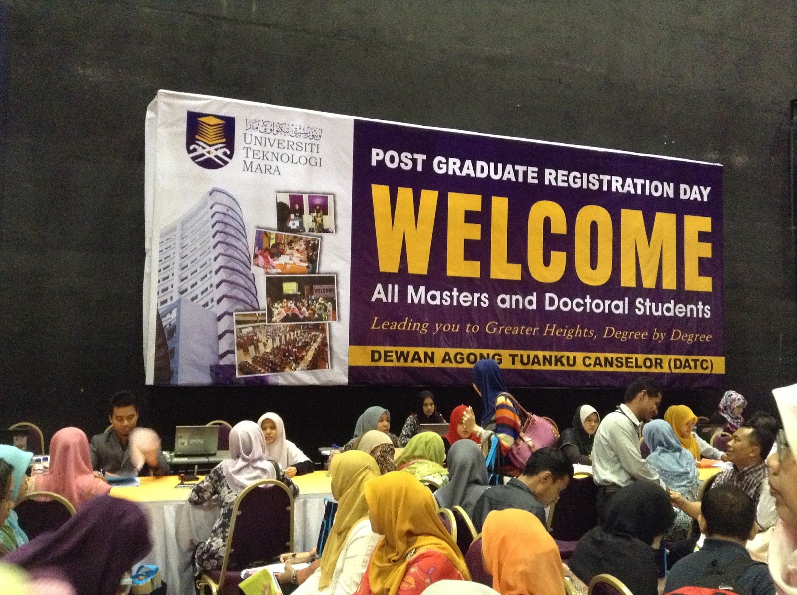 Post Graduate Registration Day @ UiTM Shah Alam ~ Bits Of My Wonderful ...
