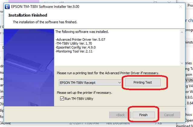 Install Driver Printer TM-T88V Port Lan - SumberKomputer