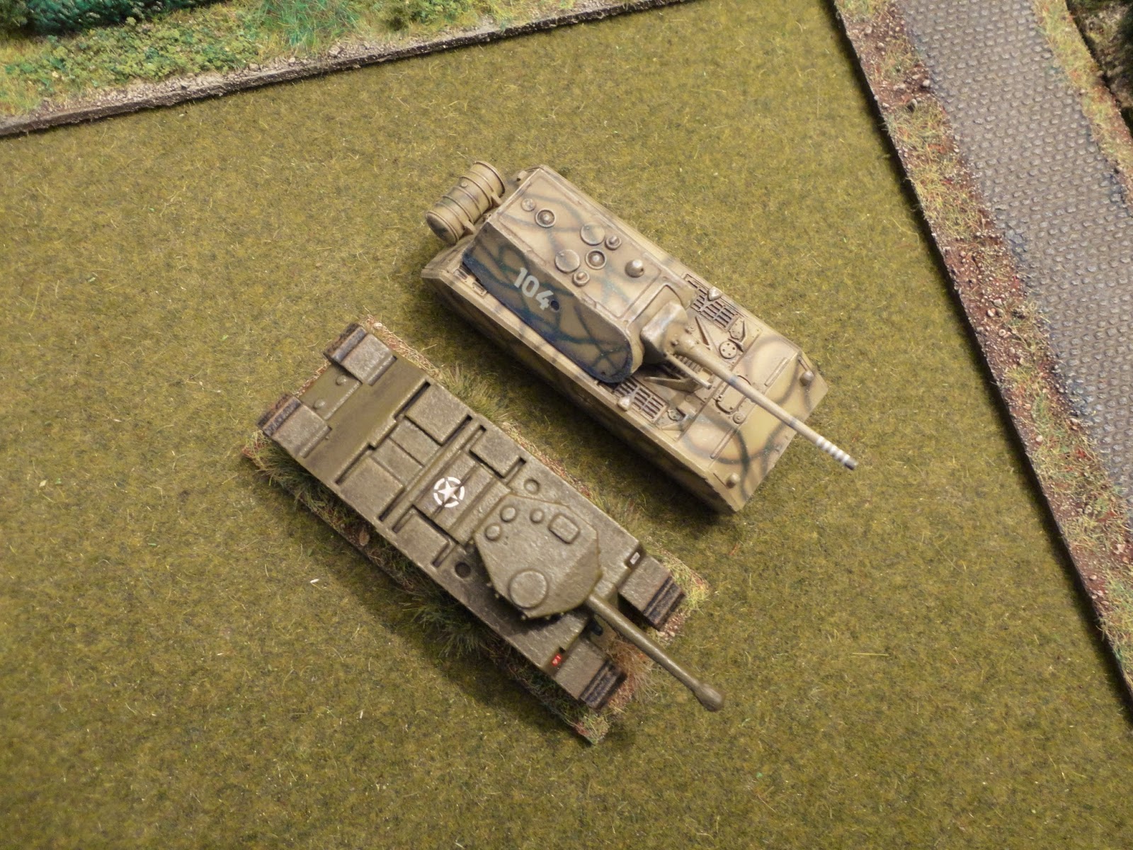 10/ 12mm WW2 and 6mm Napoleonic gaming: British TOG 2 heavy tank