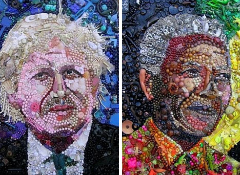 ReGeneration: Recyling Artists Create Portraits from Trash