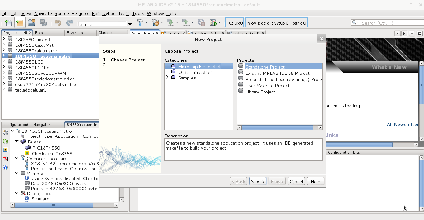 Compartiendo Lo Que Aprendo Configurando Mplabx Con Pickit3 Fuente De Alimentacion