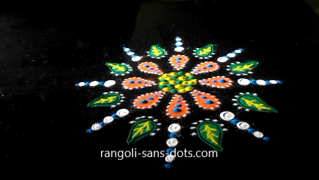 New Innovative rangoli designs with bangles