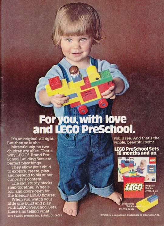 Vintage LEGO ads