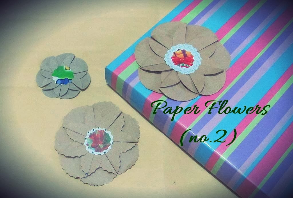 {project 50} #07 Recycled Paper Flowers (no. 2) | Passionately Handmade