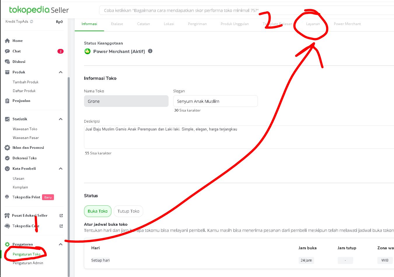 Cara Mengaktifkan Bayar di Tempat di Tokopedia | BAJUYULI - Blog