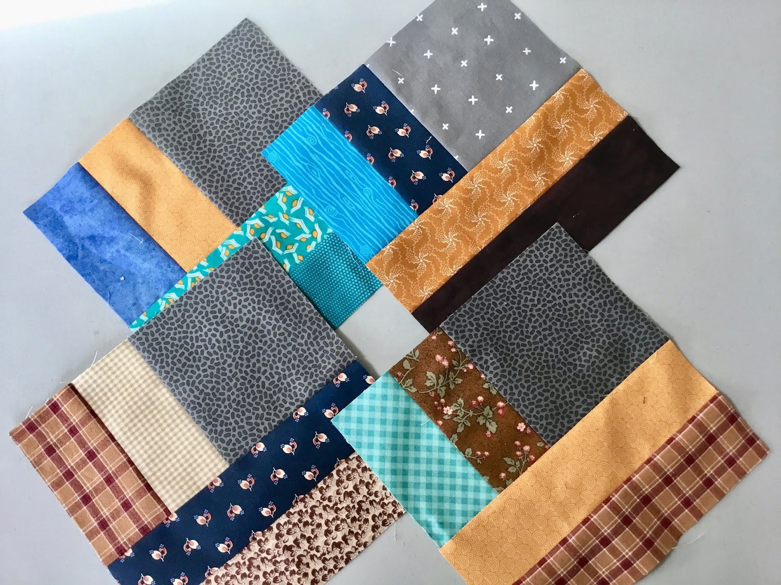 Choo Choo Quilters: Two Step: a strippy, stash-busting quilt block