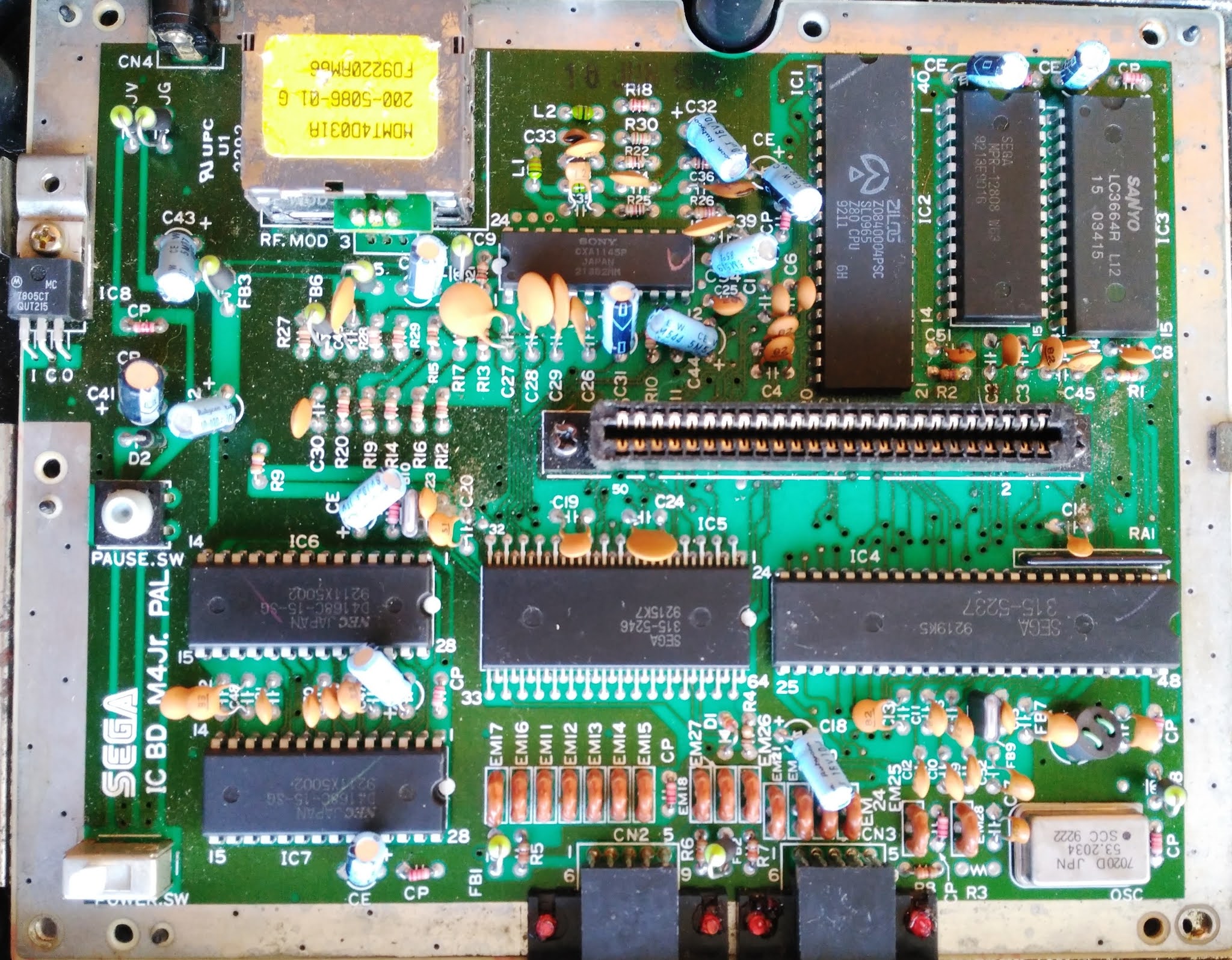 Retro Ordenadores Orty: Sega Master System II (Power base) (modelo 3006 ...