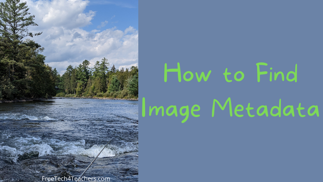 Teachersfly | How to Find Image Metadata