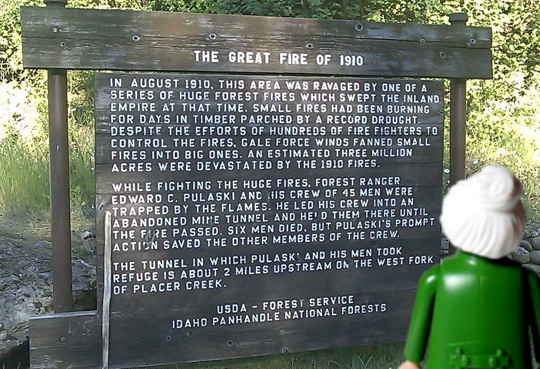 THE GRANDMA'S LOGBOOK ---: THE GREAT FIRE IN 1910 & YELLOWSTONE FIRES ...