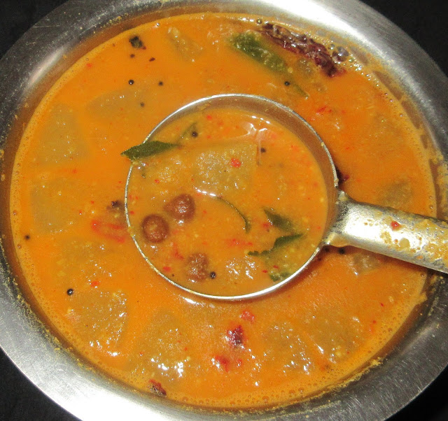 Archies Authentic Touch: Boodu Kumbalakai Kadlekalu Huli/Ash Gourd ...