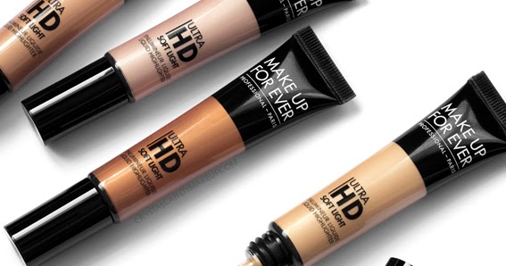 Make Up For Ever Ultra HD Soft Light Liquid Highlighters - CrystalCandy ...