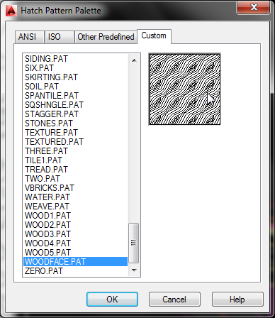Menambahkan Hatch Pada AutoCAD