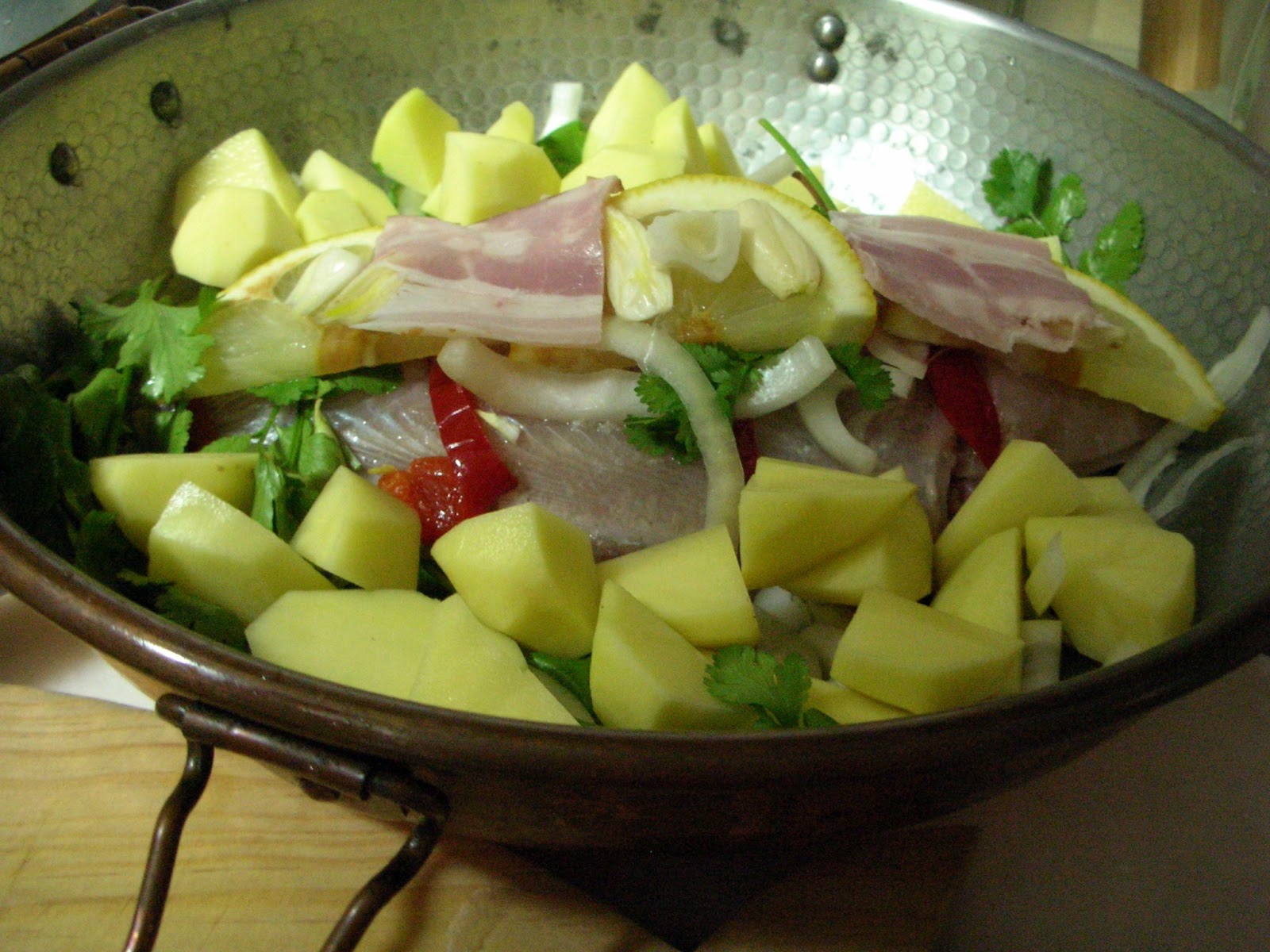 Monsieur Vatel vive em Setúbal: Cataplana de Chaputa