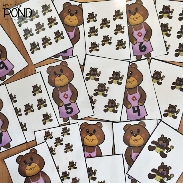 Teddy Bear Number Games | From the Pond