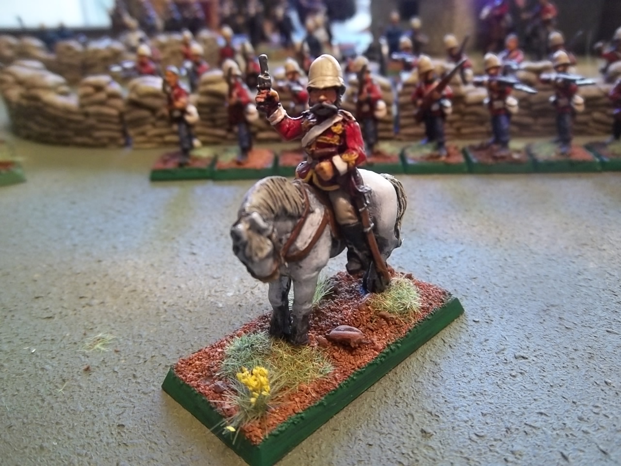 Stepman3 Wargaming: More shots Of Colonial Brits...28mm