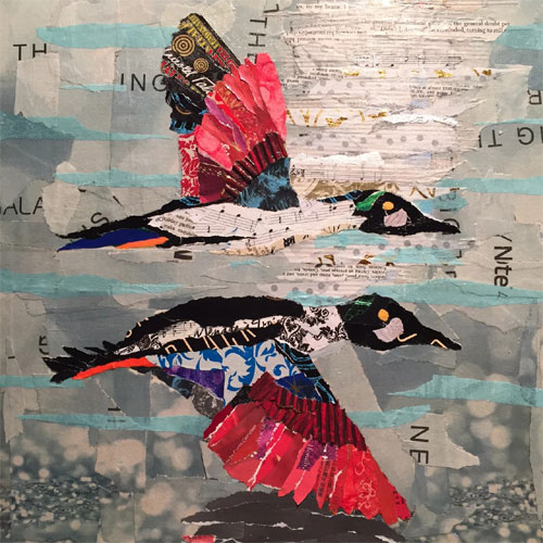 My Owl Barn: Hand-Torn Pieces of Paper Used to Make Amazing Artwork