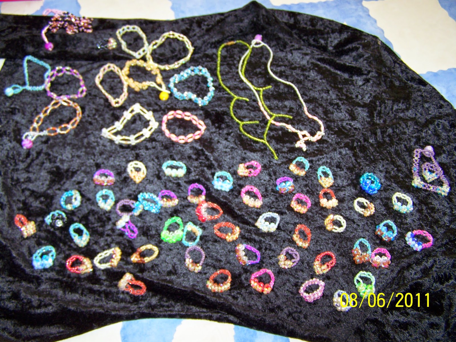 perles et cie: Echantillons de créations en perles