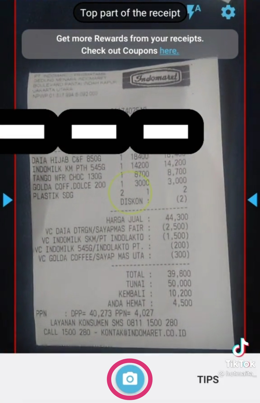 Cara Mengubah Struk Belanja Jadi Uang - Blogger Toraja