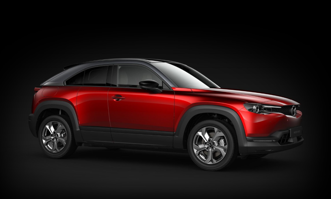 Mazda MX-30 (2020 à 2023) - Couleurs disponbiles et code peinture