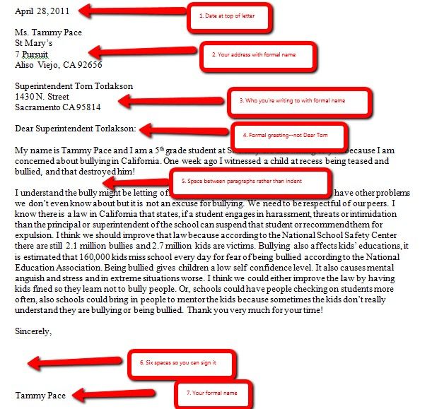 Mla Letter Format ~ Thankyou Letter