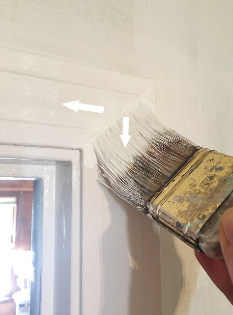Painting Trim - Tips and Tricks - Bean In Love