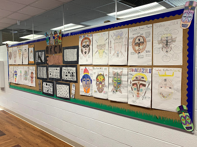 the ART of learning: West African Biography Griot Mask Project