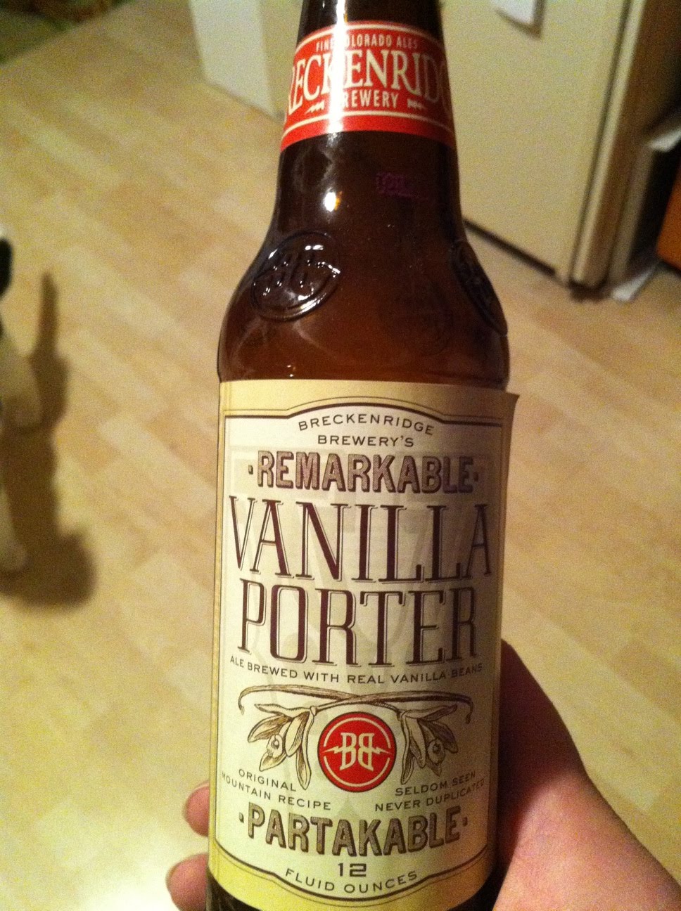 Greg's Beer Bottles: Breckenridge vanilla porter