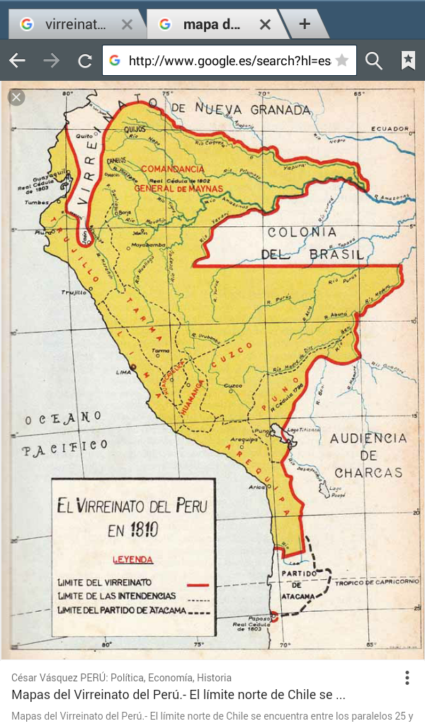 MIL Y UNA HISTORIAS : Virreinato del Perú - Lima