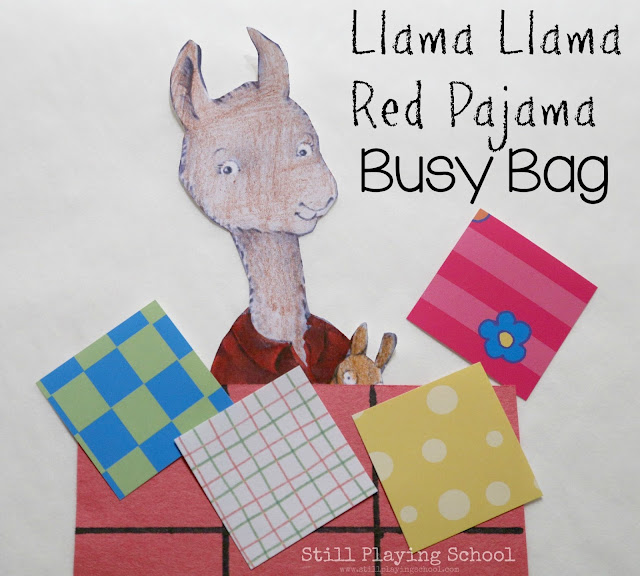 Llama Llama Red Pajama Busy Bag | Still Playing School