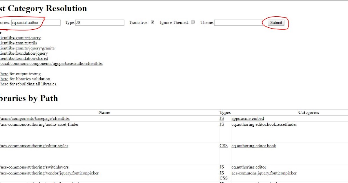 How To Find All Client Library Filesjs And Css In Aem Aem Tutorials For Beginners