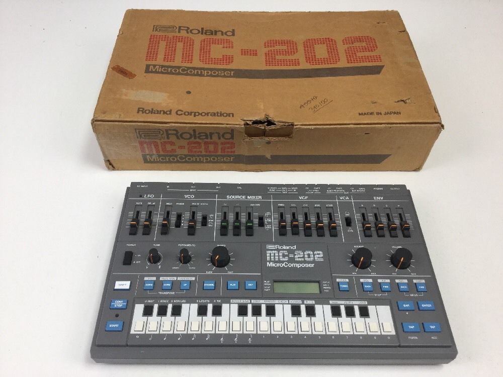 MATRIXSYNTH: Roland MC202 with Original Box