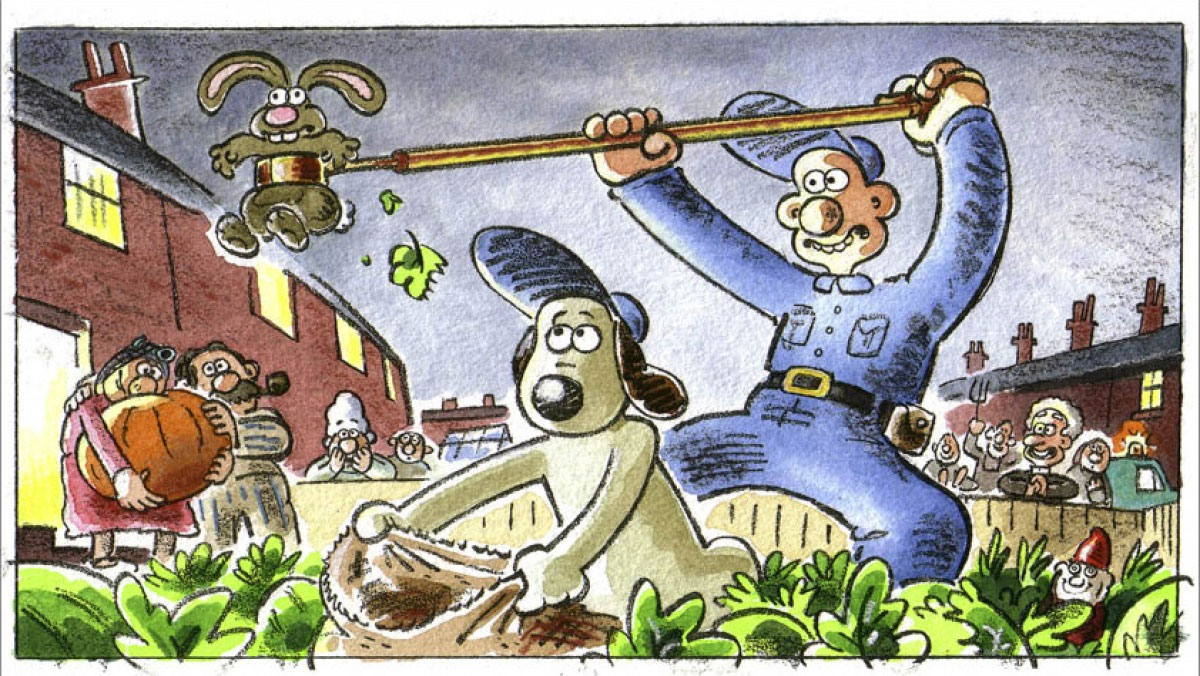 Living Lines Library: Wallace & Gromit in The Curse of the Were-Rabbit ...