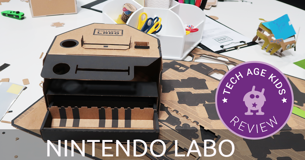 Nintendo LABO: Hands-on Review | Tech Age Kids | Technology for Children