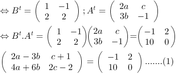Perkalian Matriks - Belajar Matematika Online
