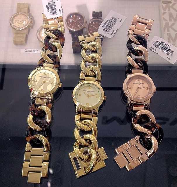 * bling bling closet *: michael kors CHAIN RUNAWAY watch