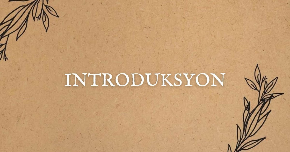 Introduksyon