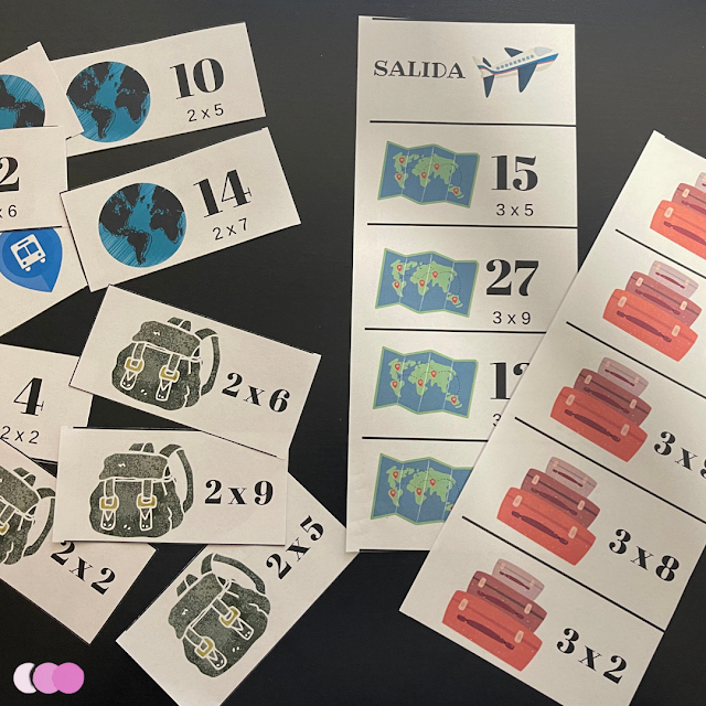 JUGAMOS CON LAS TABLAS DE MULTIPLICAR