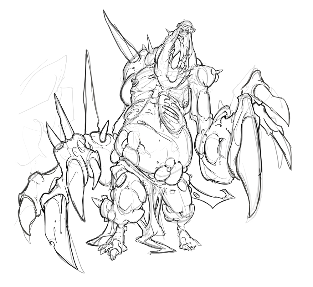 MONSTER 0: Zombicide: Undead or Alive - Rotten Claw