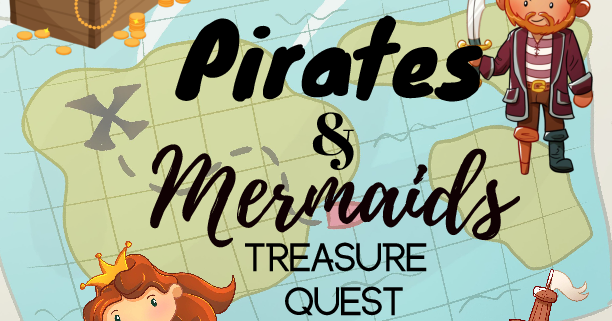Free Mermaids & Pirates Preschool Board Game | Preschool Powol Packets