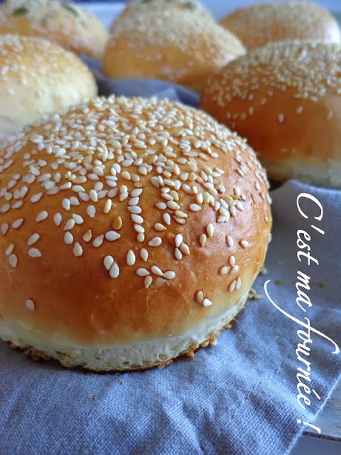 La recette des buns (pains pour hamburger)