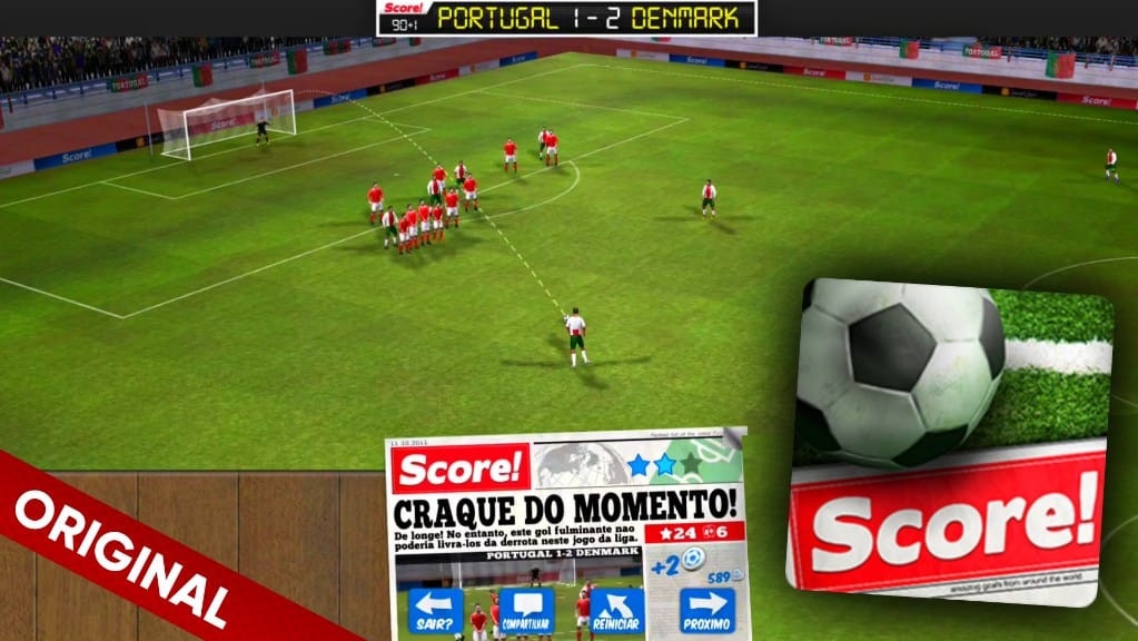 Score World Goals com Brasileirão, Copa do Mundo e muito mais