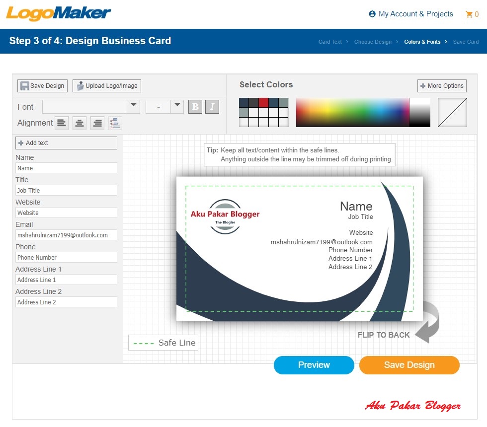 Cara Buat Logo Percuma | percumasa