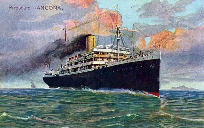 transpress nz: steamer 'Ancona'