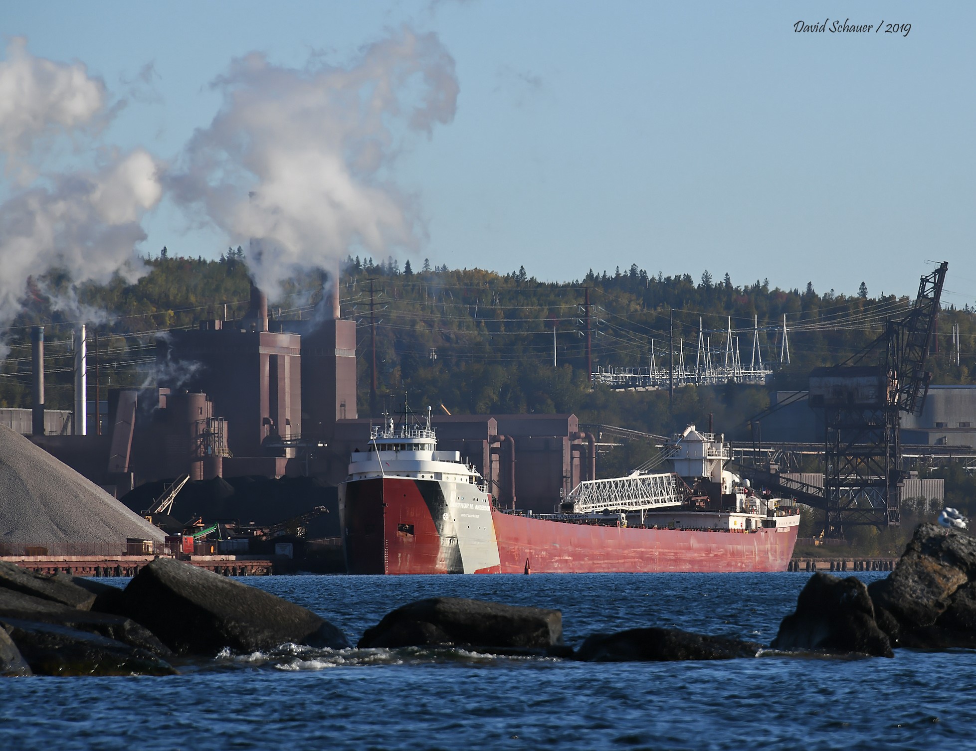 Towns and Nature: Silver Bay, MN: Cliffs Northshore/Reserve Mining