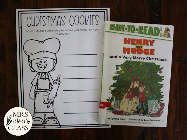 Henry and Mudge and a Very Merry Christmas | Book Activities | Mrs ...