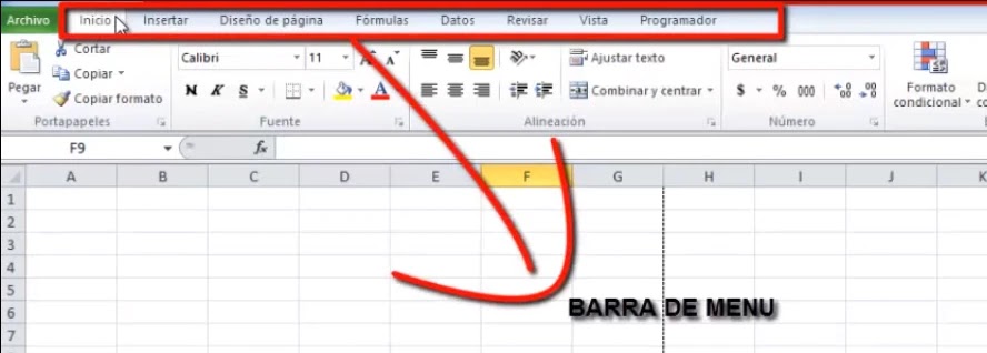 ¿Cuales son las Partes, Elementos y Componentes de la hoja de calculo ...