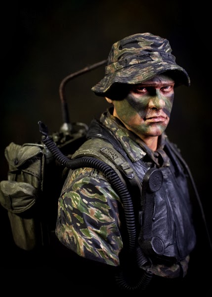 Completed - Frogman Vietnam | planetFigure | Miniatures