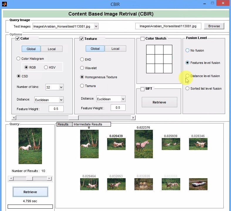 Content Based Image Retrieval Systems (CBIR) Using SVM Technique Matlab Project With Source Code ...