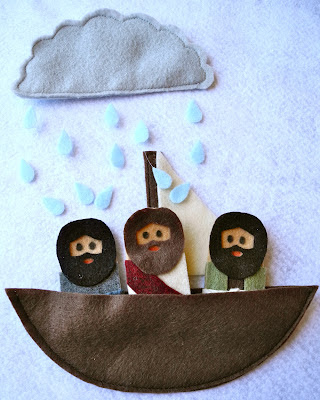 A Song of Sixpence: Bible stories finger puppets
